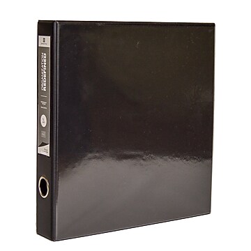 black 2 inch binder | Staples