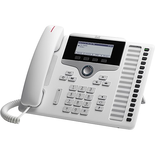 Cisco 7861 IP Phone, Cable, Wall Mountable, Desktop (CP-7861-3PCC-K9 ...