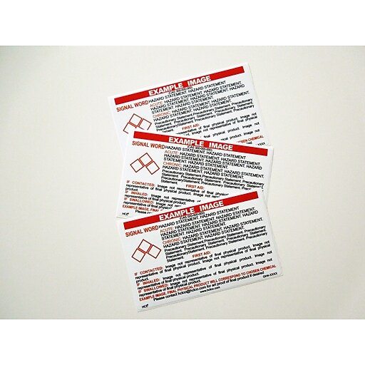 METHANOL GHS Label Pack of 5 Each tillescenter Packaging & Shipping ...
