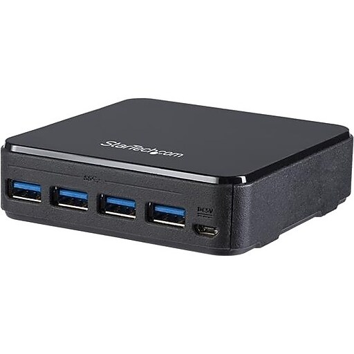 StarTech 4-Port USB 3.0 Hub (HBS304A24A) | Staples