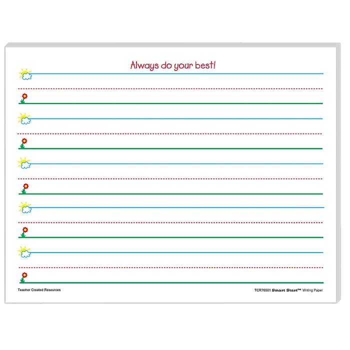 Elementary Lined Paper Handwriting Paper Templates Teaching Ideas