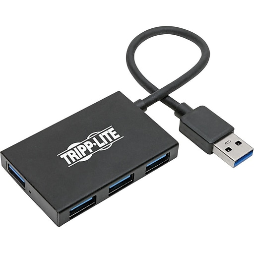 Tripp Lite USB 3.0 SuperSpeed Slim Hub, 5 Gbps, 4 USB-A Ports, Portable ... Tripp Lite USB 3.0 SuperSpeed Slim Hub, 5 Gbps, 4 USB-A Ports, Portable ...