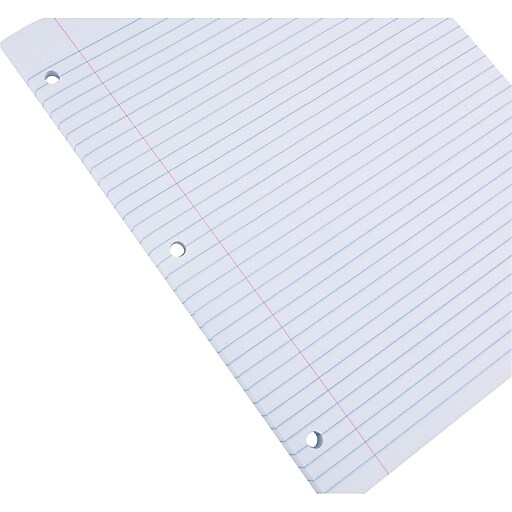 Staples College Ruled Filler Paper, 8 1/2" x 11", 400/Pack (27521M ...
