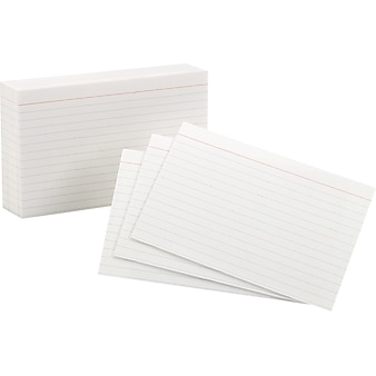 Index Cards - Various Sizes, Styles, & Colors | Staples