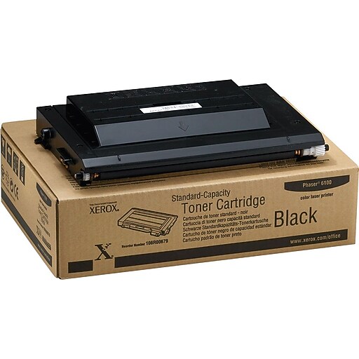 Xerox Phaser 6100 Black Toner Cartridge (106R00679) at Staples