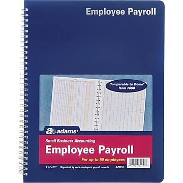 payroll book | Staples