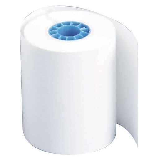 PM Tech Print Med/Lab Rolls, 1-Ply, 2 1/4" x 80', White, 12/Pack ...