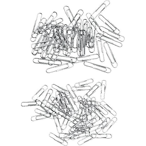 Staples® #1 Size Paper Clips, Smooth, 100/Box | Staples Staples® #1 Size Paper Clips, Smooth, 100/Box | Staples