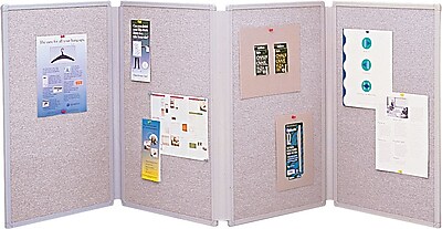 Quartet® Tabletop Fabric Display Board | Staples®