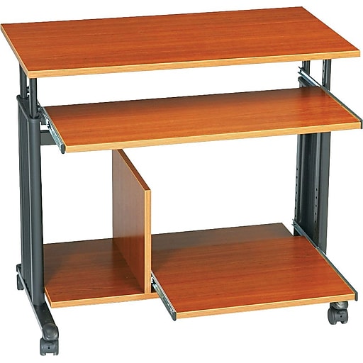 Safco Muv Mini Tower 36" Workstation Desk, Cherry (1927CY) | Staples