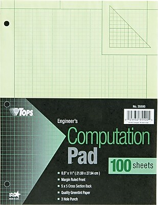 Engineering Computation Pad | Staples®
