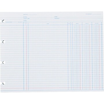 ledger sheets | Staples