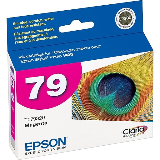 Epson 79 Magenta High Yield Ink Cartridge (T079320) | Staples