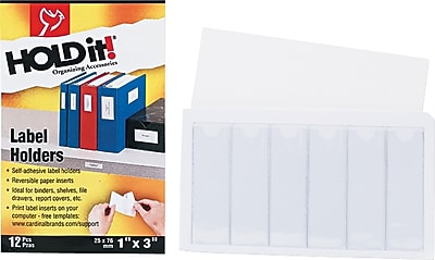 Binder Pocket and Label Holders | Staples®