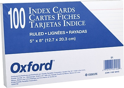 Index Cards | Colored Index Cards | Staples®