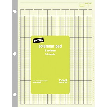columnar+pads | Staples