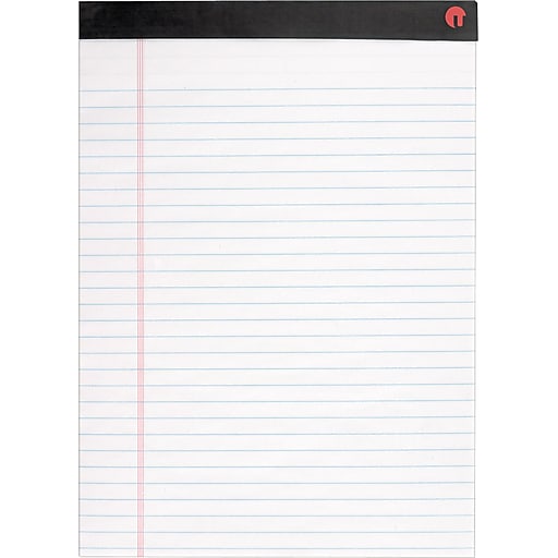 Shop Staples for Universal Perforated Edge Ruled Writing Pads, 8 1/2 Shop Staples for Universal Perforated Edge Ruled Writing Pads, 8 1/2