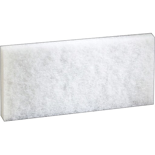 3M Doodlebug Floor Care System, Delicate Surface, White, 5 Pads/Pack, 4 ...