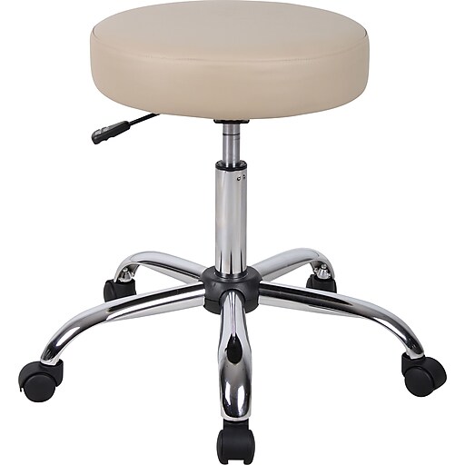Boss Backless Medical Stool, Beige (B240-BG) | Staples