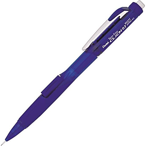 Pentel Twist-Erase Click Mechanical Pencil, 0.7mm, #2 Medium Lead ...