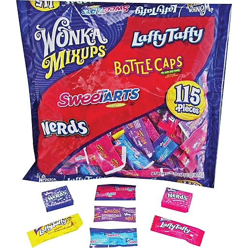 Nestle® Individually Wrapped Wonka Mix Ups Assorted Candy 32 Oz Pack