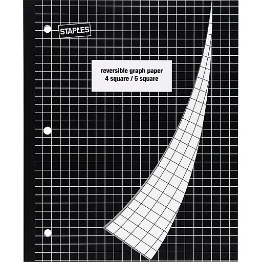 Staples® 4 Square 5 Square Graph Notebook 8 1 2 X 11 Staples