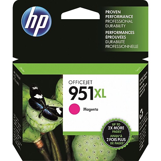 HP 951XL Magenta High Yield Ink Cartridge (CN047AN#140) | Staples