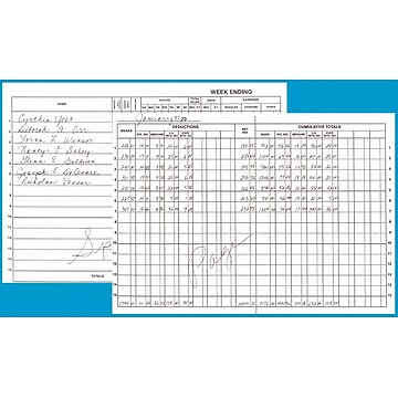 payroll book | Staples