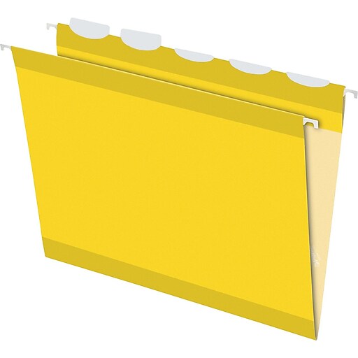 Pendaflex Ready-Tab Reinforced Hanging File Folder, 5-Tab, Letter ...