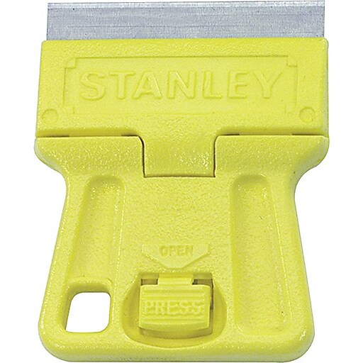 Stanley® High Visibility Mini Blade Scrapers, 1 1/2" Size, High Carbon ...