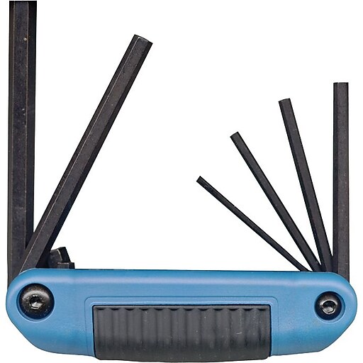 Eklind® Tool Ergo-Fold™ 9 Pieces Large Handle Hex Key Set, Red ...