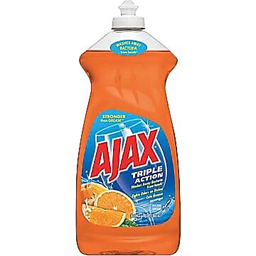 Ajax® Triple Action Dish Soap, Orange Scent, 28 oz. | Staples®