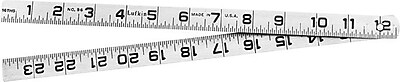 Lufkin® 2 ft (L) Steel 1/16ths And 1/8ths Inch Folding Blacksmith's ...