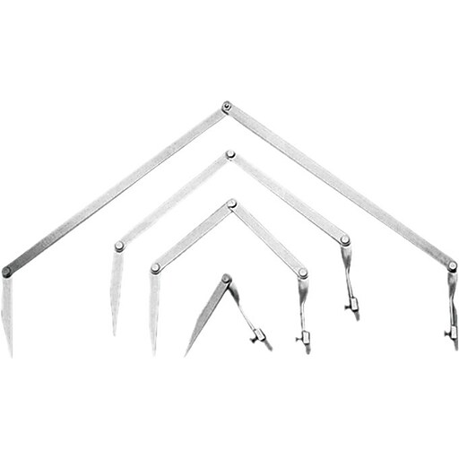 Contour 8" - 24" Aluminum Radius Markers (CONTOUR) | Staples