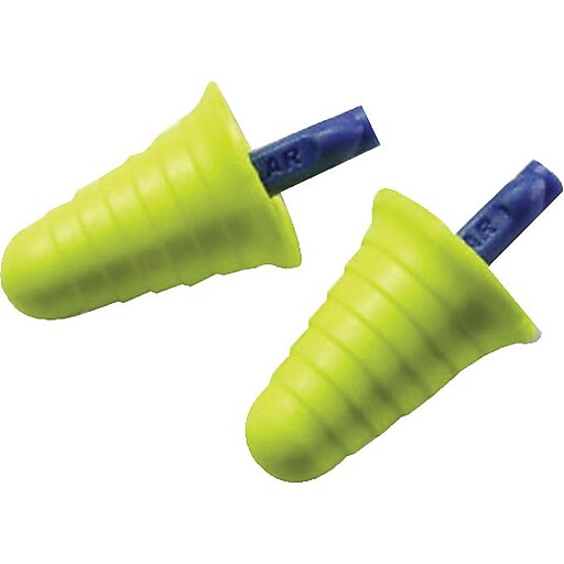 3M™ E-A-R™ Push-Ins w/Grip Ring Foam Uncorded Earplugs, 30 dB | Staples