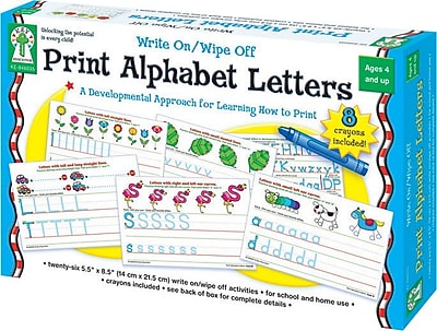 Shop Staples for Key Education Print Alphabet Letters Manipulative