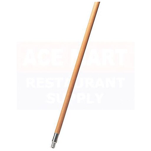 Rubbermaid Commercial Lacquered-Wood Threaded-Tip Broom/Sweep Handle at ...