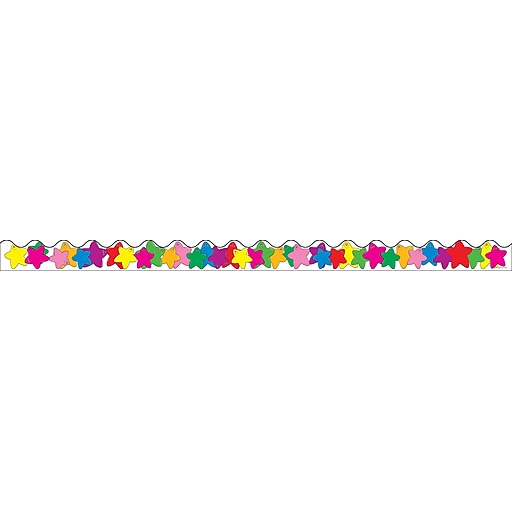 Carson Dellosa Colorful Stars Borders At Staples