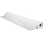 Tablemate Plastic Rectangular Table Cover, 300'x 40", White | Staples