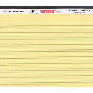 yellow notepad | Staples