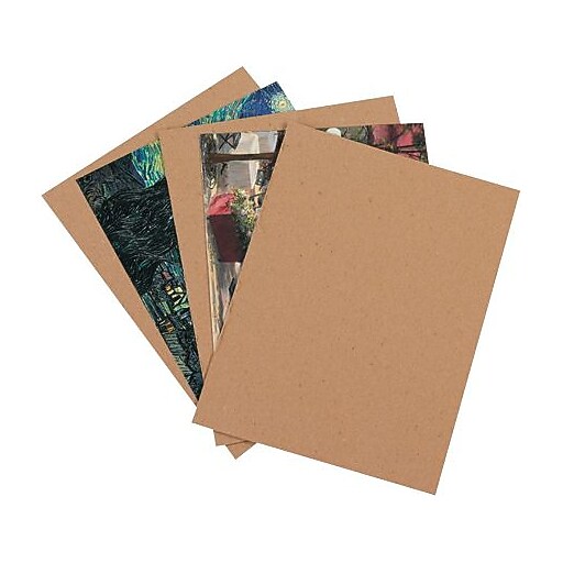 SI Products Chipboard Pad, 8.5" x 11", Kraft, 750/Carton (BSCPHD8511 ...