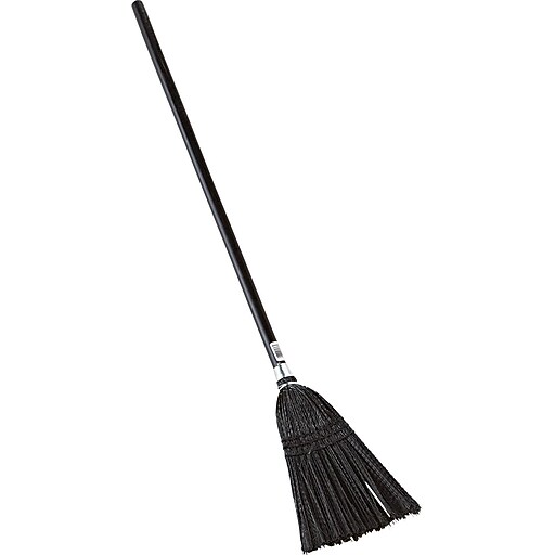 Rubbermaid Lobby Pro 2536 Lobby Broom, Black (FG253600BLA) | Staples
