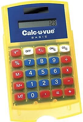 Learning Resources® Basic Student Calculator, Grades Kindergarten - 3rd ...