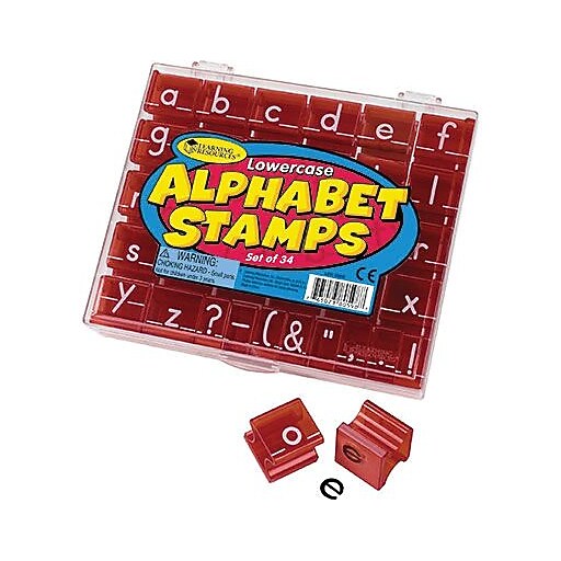 Learning Resources Stamp Sets, Lowercase Alphabet (LER0598) | Staples