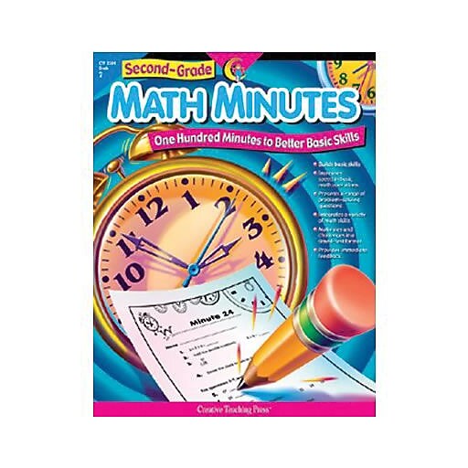 Second-Grade Math Minutes Resource Book | Staples