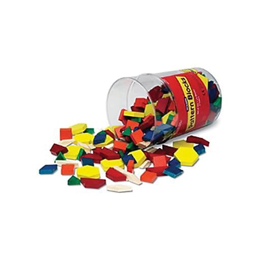 Wooden Pattern Blocks (Set/250) | Staples