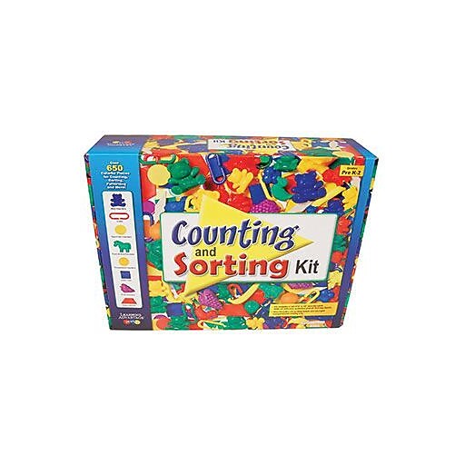 Learning Advantage Manipulative Sets, Counting & Sorting Kit, 650/Set ...