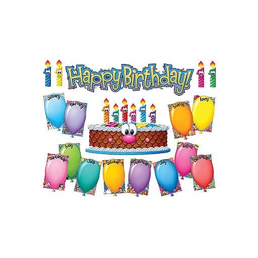 Shop Staples For Eureka® Bulletin Board Set Birthday Kit