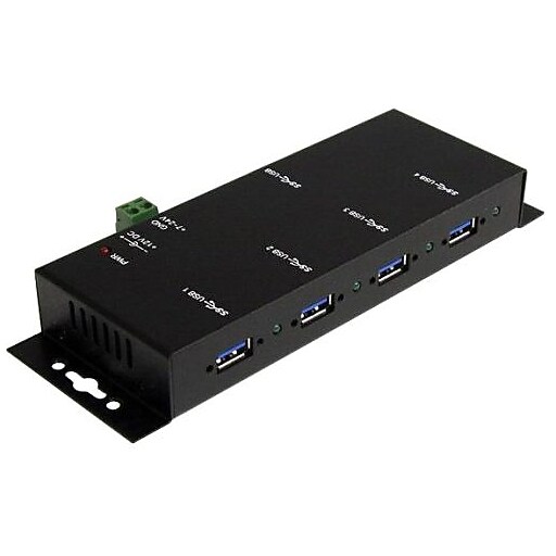 StarTech ST4300USBM 1-Port USB 3.0 Hub, Black (ST4300USBM) | Staples