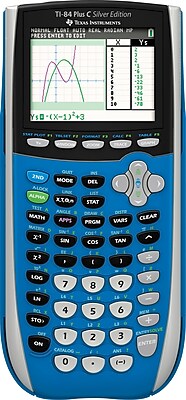 Texas Instruments TI-SEC84 Color Screen Graphing Calculator, Blue ...